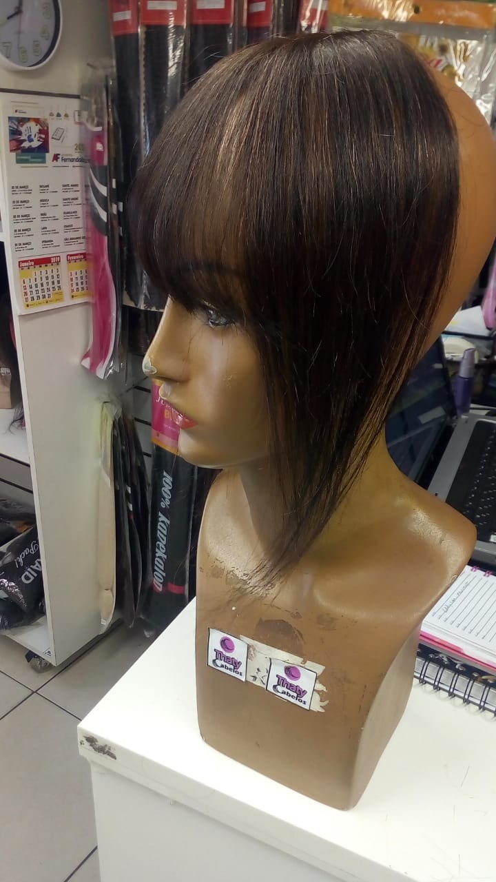 Franjinha básica com laterais SEM DISFARCE ATRÁS (últimas peças ...