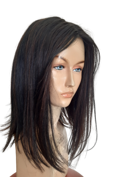 Peruca chanel longo (long bob) com imitação de couro cabeludo - Lisas ...